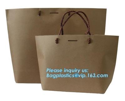 China Custom Kraft Paper Shopping Bags with Logo 500 Pieces MOQ 1 Million Capacity for sale