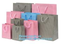 China Luxury Black Paper Bag with Silver Stamping Custom Logo Retail Shopping Bags 1 Million Capacity for sale