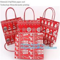 China Wholesale Custom Paper Wine Gift Bag Luxury Shopping Cosmetic Packaging 30x20x10cm for sale