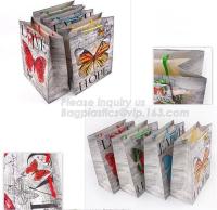 China Wholesale Custom Printed Luxury Craft Paper Shopping Bags with Your Own Logo 1 Million Capacity for sale
