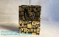 China Custom Printed Kraft Paper Shopping Bags with Handles Wholesale No Minimum Order 1 Million Capacity for sale