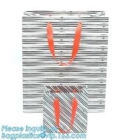 China Custom Logo Printed White Kraft Paper Bag with Twisted Handle 30x20x10cm Recyclable Shopping Bag for sale