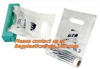 China 100% Biodegradable Compostable Plastic Bags with Soft Loop Handle 12x22 inch Retail Shopping Bags for sale