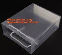 China Custom Printed PP Plastic Shopping Bag with Handle Foldable Reusable 0.2-0.8mm Thickness for sale