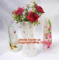 China Custom Clear PP Plastic Flower Sleeve Bag for Single Rose 0.2-0.8mm Thickness for sale