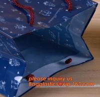 China Custom Logo PP Plastic Shopping Bag 30x40cm Eco Friendly Biodegradable Gift Packaging for sale