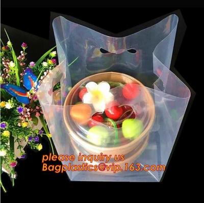 China Wholesale Biodegradable LDPE HDPE Plastic Shopping Bags with Die Cut Handle Custom Logo 30x40cm for sale