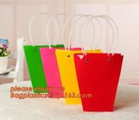 China Custom Printed PE Soft Loop Handle Shopping Plastic Bag Heat Seal Boutique Store Packaging 30x40cm for sale