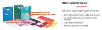 China Custom Logo Die Cut Handle Plastic Shopping Bag HDPE LDPE Biodegradable 5000pcs MOQ for sale