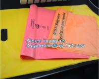 China Custom Printed LDPE HDPE Die Cut Handle Plastic Shopping Bag with Logo 12 Colors for sale