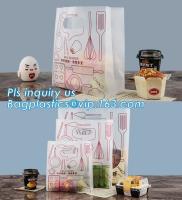 China Custom Logo HDPE LDPE Die Cut Patch Handle Plastic Retail Bags 100 Percent Oxo Biodegradable Printed for sale