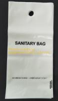 China Biodegradable Die Cut Handle Plastic Shopping Bag 50 Micron Custom Logo Printed for sale