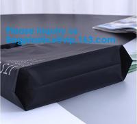 China Eco Friendly LDPE Soft Loop Handle Plastic Bag Custom Size 100 Percent Biodegradable Shopping Bag for sale