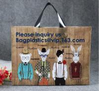 China 100% Eco-Friendly Biodegradable Custom Design Hdpe/Ldpe Shopping Carrying Flexi Soft Loop Plastic Handle Bag for sale