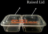 China Biodegradable Cornstarch Disposable Lunch Box 750ml Eco Friendly Takeaway Container for sale
