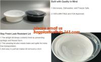 China Disposable PLA 16oz 500ml Clear Plastic Salad Bowl with Lid Eco Friendly for sale