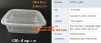 China Food Grade Disposable Plastic 4 Compartment Cookie Insert Tray Custom Size Square PP Container for sale