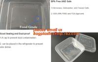 China Food Grade Disposable Plastic 4 Compartment Cookie Insert Tray Custom Size Square PP Container for sale