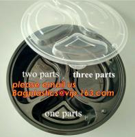 China Reusable PP Plastic Salad Bowl 800ml with Fork and Dressing Container BPA Free for sale