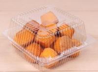 China Disposable PP Plastic Food Container Tray with Lid 800ml 225x192x45mm for Frozen Meat Sushi Bento for sale