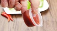China Custom Printed Clear Disposable PET Plastic Sauce Cup Bowl 0.75oz 22ml for sale