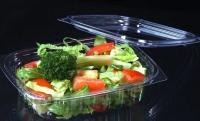 China Disposable 4 Compartment Plastic Bento Lunch Box 800ml Food Storage Container PP BPA Free for sale