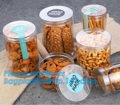 China Food Grade Cylinder Paper Packaging Box 800ml for Bakery Cookie Storage for sale