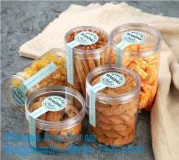 China Food Grade Cylinder Paper Packaging Box 800ml for Bakery Cookie Storage for sale