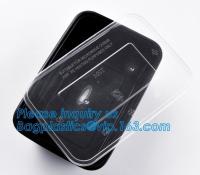China PP Plastic 4 Compartment Bento Lunch Box 800ml Microwave Safe BPA Free Meal Prep Container for sale