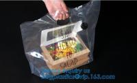 China Custom Food Grade Clear Resealable Poly Cellophane Bags 4oz 120ml for Bakery Candy Cookie Packaging for sale