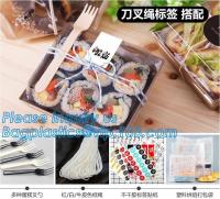 China PP Plastic Sushi Bento Lunch Box 650ml Microwave Safe Food Container with Lid for sale