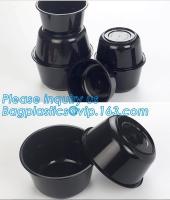 China Disposable PP Sauce Cup 1oz 2oz 5oz 8oz 9oz Clear Plastic Portion Cup with Lid for sale