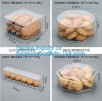 China Food Grade Custom Clear Hard Cylinder Small PET Plastic Packaging Boxes 3000ml Biodegradable Plastic Food Box for sale