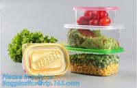 China 3000ml Vacuum Plastic Food Storage Container with Lid for Fresh Keep BPA Free PP for sale