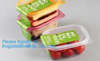 China 3000ml Vacuum Plastic Food Storage Container with Lid for Fresh Keep BPA Free PP for sale