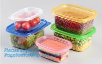 China Customized 1250ml Airtight Food Vacuum Fresh Box Microwave Safe Eco Friendly PP Plastic Food Storage Container for sale