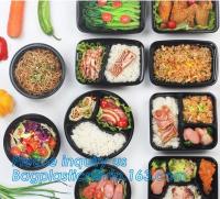 China 3000ml Large Plastic Salad Bowl PP Food Container with Lid for Takeaway Hot Soup Packaging for sale