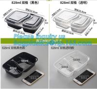 China 3000ml Large Plastic Salad Bowl with Lid Food Grade PP Takeaway Container 205x154x105mm for sale