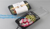China 800ml 2 Compartment Plastic Food Container Bento Lunch Box Microwave Safe Airtight PP for sale