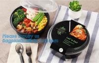 China 800ml Disposable PP Plastic Bento Food Container with Lid Microwave Safe BPA Free for sale