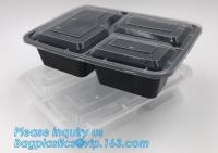 China BPA Free 800ml 2 Compartment Plastic Meal Prep Container Stackable Leakproof Microwave Safe Bento Box for sale