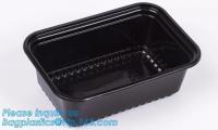 China 800ml Disposable PP Plastic Food Container Lunch Box Bento Box with Lid 2 Compartment for sale