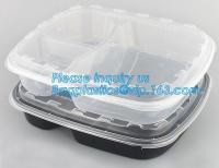 China 800ml Round PP Plastic Food Container Bento Box Microwave Safe Disposable Lunch Box with Lid 12x15.5x5.5cm for sale