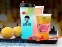 China Wholesale PET PP PLA Plastic Cups 5oz to 24oz with Lids for Cold Drinks and Food Takeout for sale