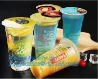 China Disposable PP Plastic Cup 5oz to 24oz with Matching Lid for Cold Drinks for sale