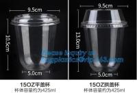 China Custom PP Plastic Cups 5oz to 24oz with Lids Disposable Cold Drink Cups 1000pcs per Carton for sale