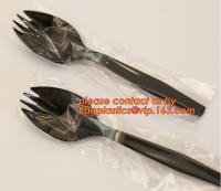 China Food Grade Plastic Disposable Cutlery Set Knife Fork Spoon 1000 Pieces Per Carton for sale