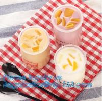 China Disposable PP Yogurt Cup 5oz to 24oz with Flexo Printing Customizable Food Grade Plastic Cup for sale