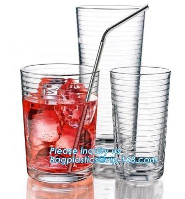 China Eco Friendly Reusable Stainless Steel Drinking Straw Set 6mm 215mm with Cleaning Brush for sale