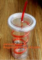 China Colorful Neon Flexible Disposable Plastic Drinking Straw 215mm 6mm Bulk Pack for sale